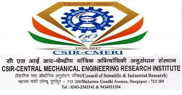 Central Mechanical Engineering Research Institute Various Post(Walk In ...